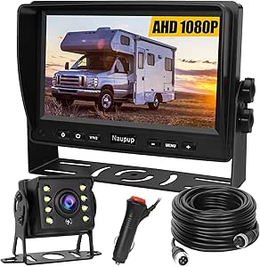 Backup Camera AHD 1080P Reverse Rear View Back up Cameras System Kit ...