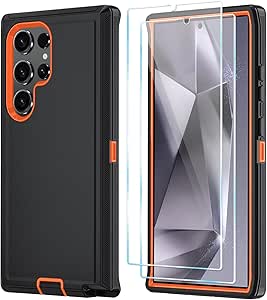 Amazon.com: ONOLA for Samsung Galaxy S24 Ultra Case with HD Screen Protector [Not fit S24 / S24 ...