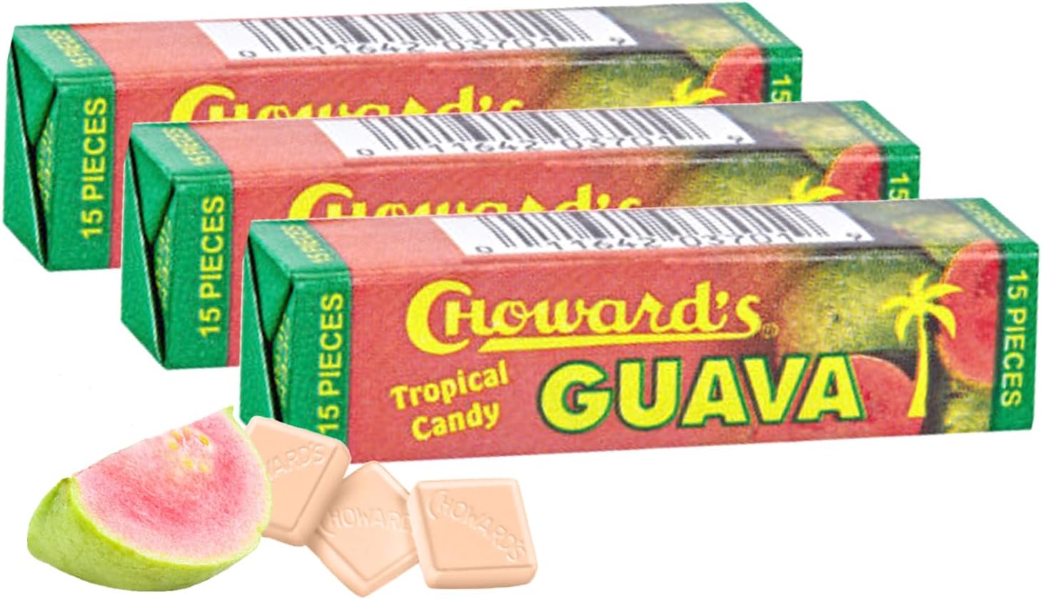 Amazon.com : Choward Violet (Pack of 24) : Chowards Scented Gum ...
