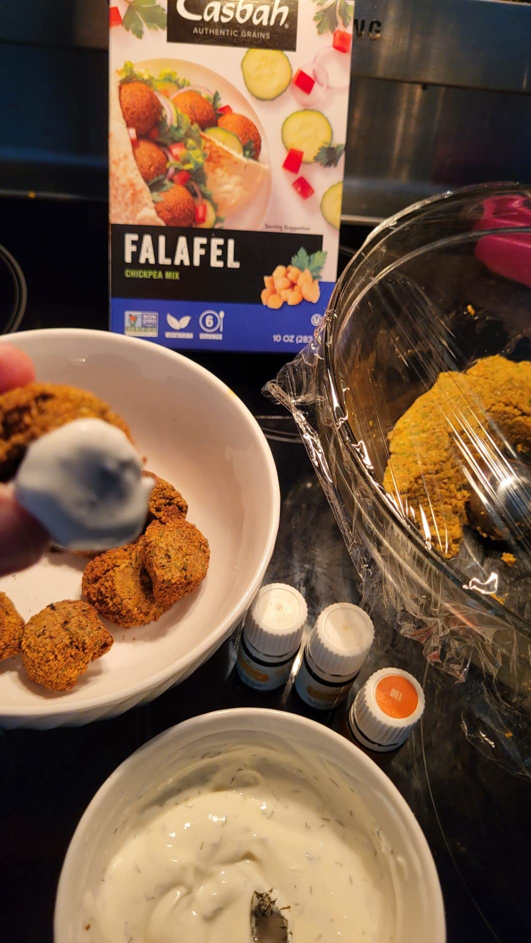 Amazon.com: Casbah Falafel Instant Mix 10 oz. (Pack of 6), Perfect to ...