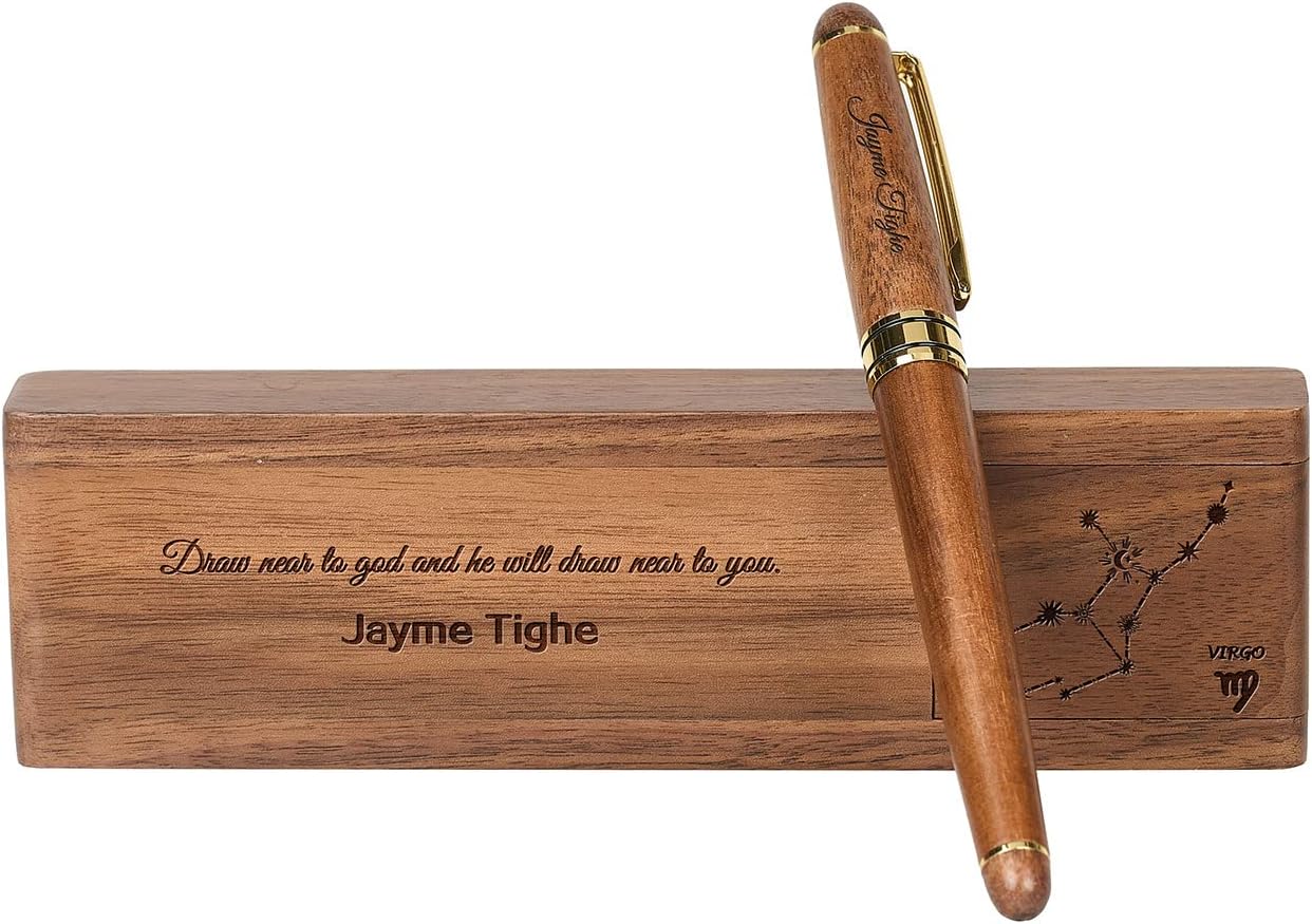 Amazon.com : Constellation Personalized Wooden Pen Sets Custom ...