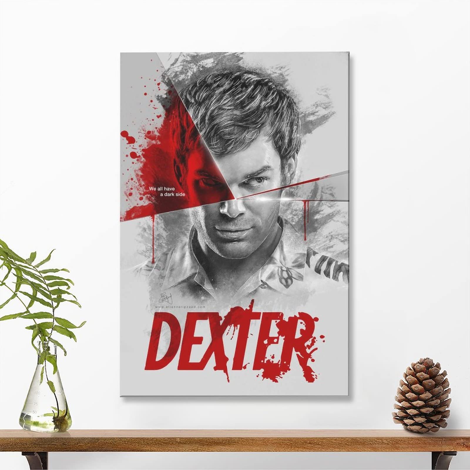 Dexter Blood Splatter Poster