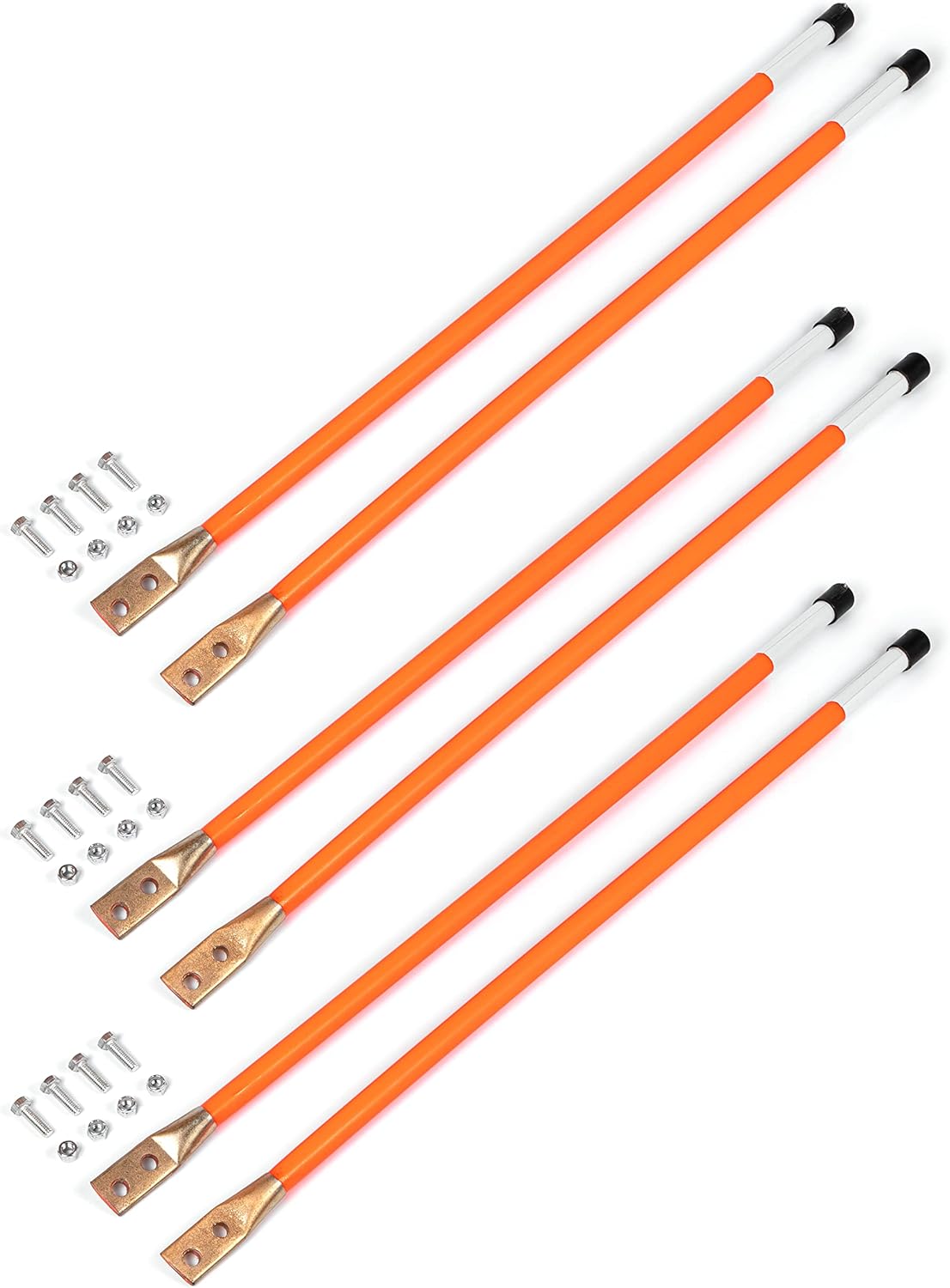 Amazon.com : 36" Length - Reflective, Universal Orange Snow Plow Guide ...