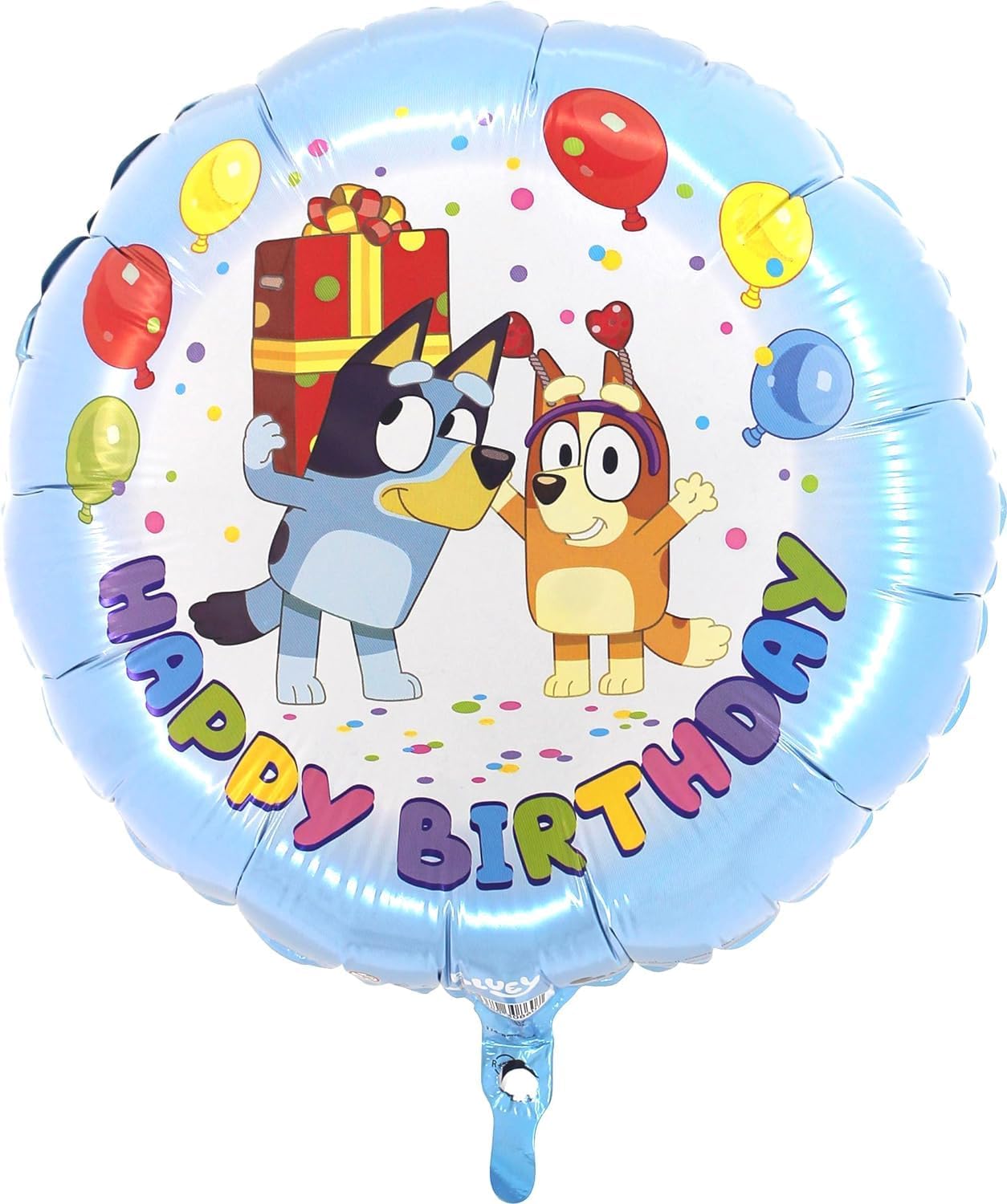Toyland® Pack Of 2-32 Inch Bluey Foil Balloons - 1 x Bluey & 1 x Bingo ...