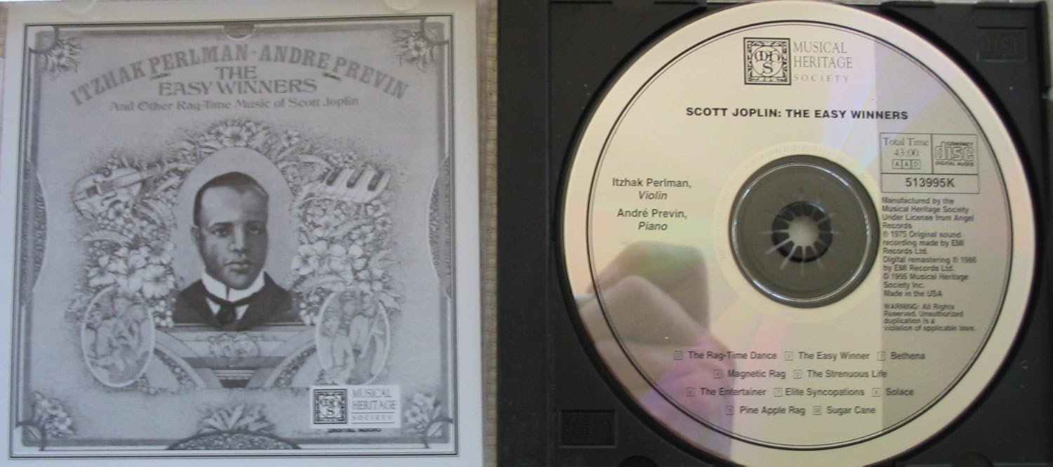 Easy Winners (Ragtime Music) - Perlman, Previn, Joplin,Scott: Amazon.de ...