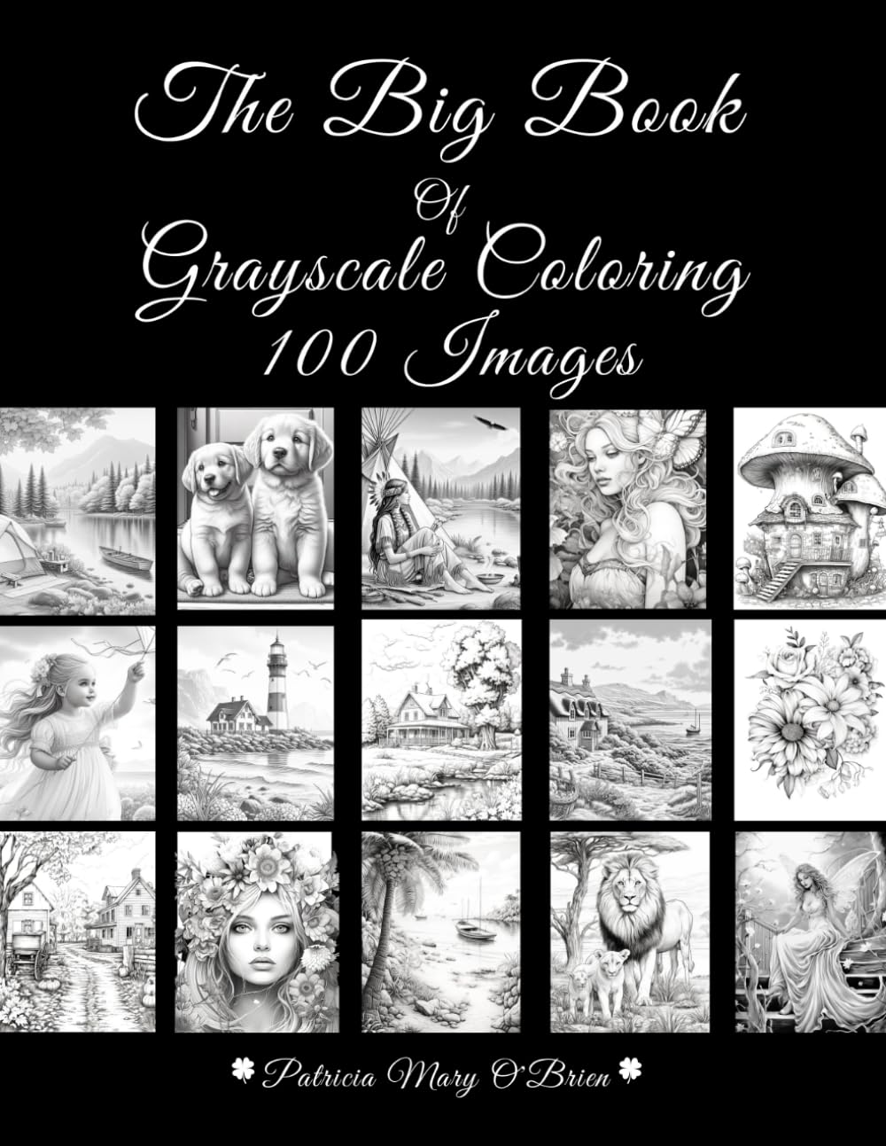 Amazon.com: The Big Book of Grayscale Coloring: Learn the Techniques ...