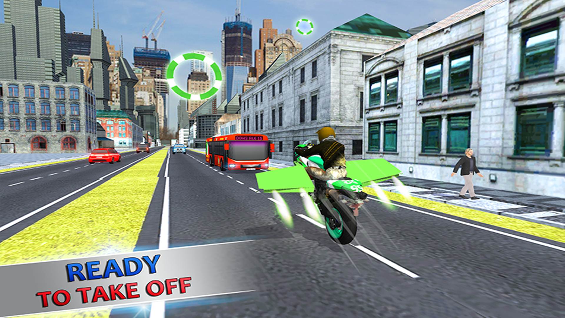 Flying Motor Bike City Transport - App on Amazon Appstore