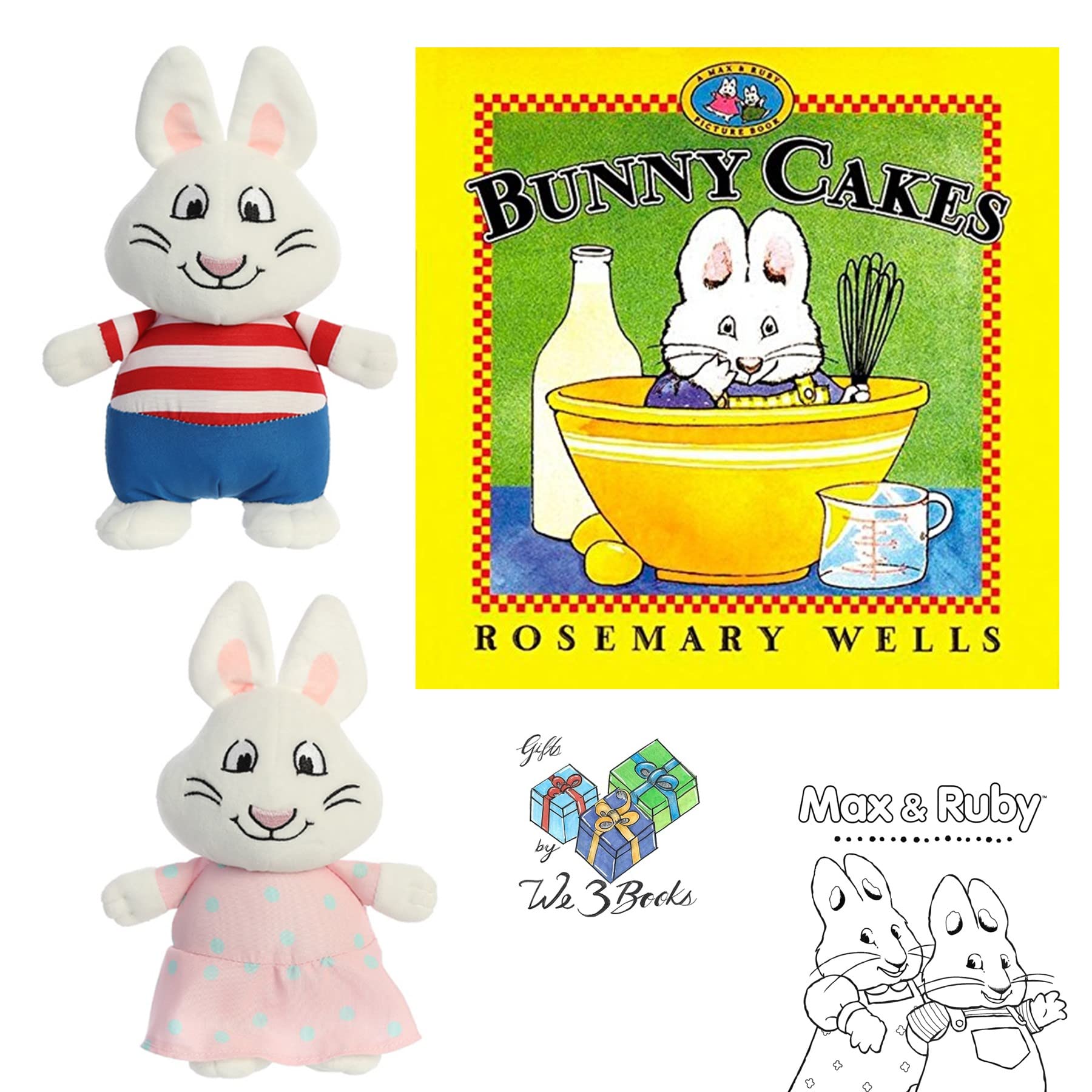 Dibujos Para Colorear De Max Y Ruby Rubí Amigable De Rainbow Ruby