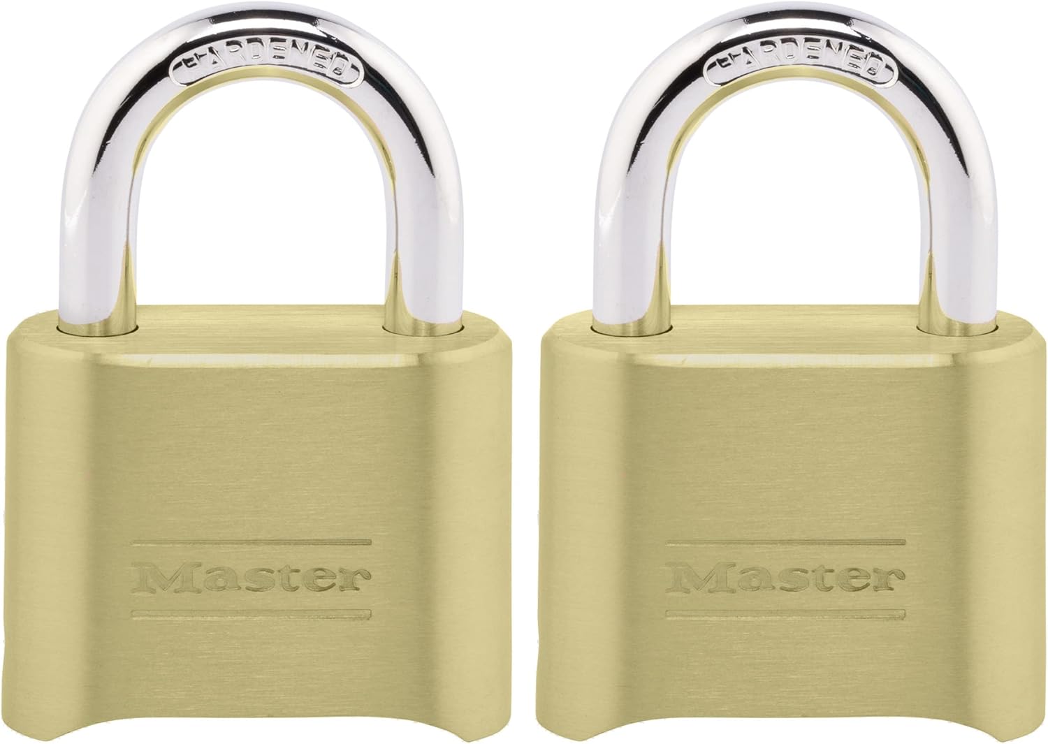 Master Lock Brass Combination Lock, Gate Lock for Outdoor Fence or Shed ...