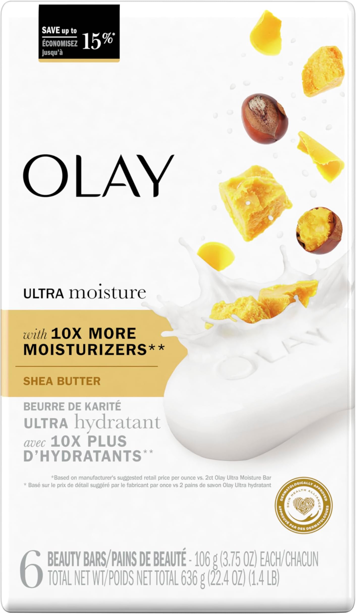 Amazon.com : Olay Age Defying Moisturize Outlast Beauty Bar Soap with ...
