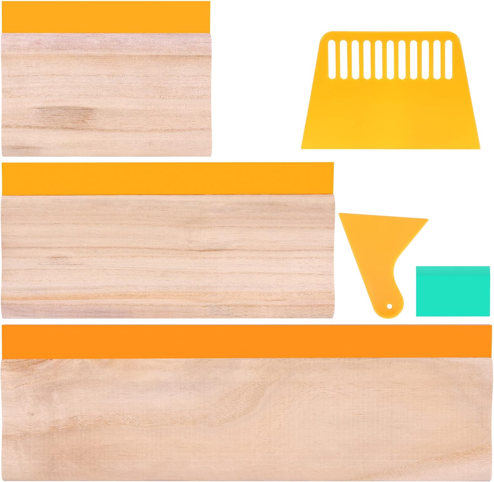 Amazon.com: Colovis 2 PCS Screen Printing Squeegee, 9.4in and 5.9in, 75 ...