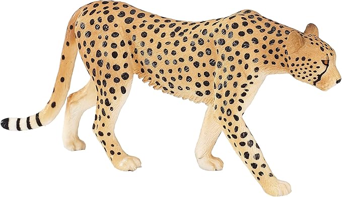 Amazon.com: MOJO Cheetah (Male) Realistic International Wildlife Toy ...
