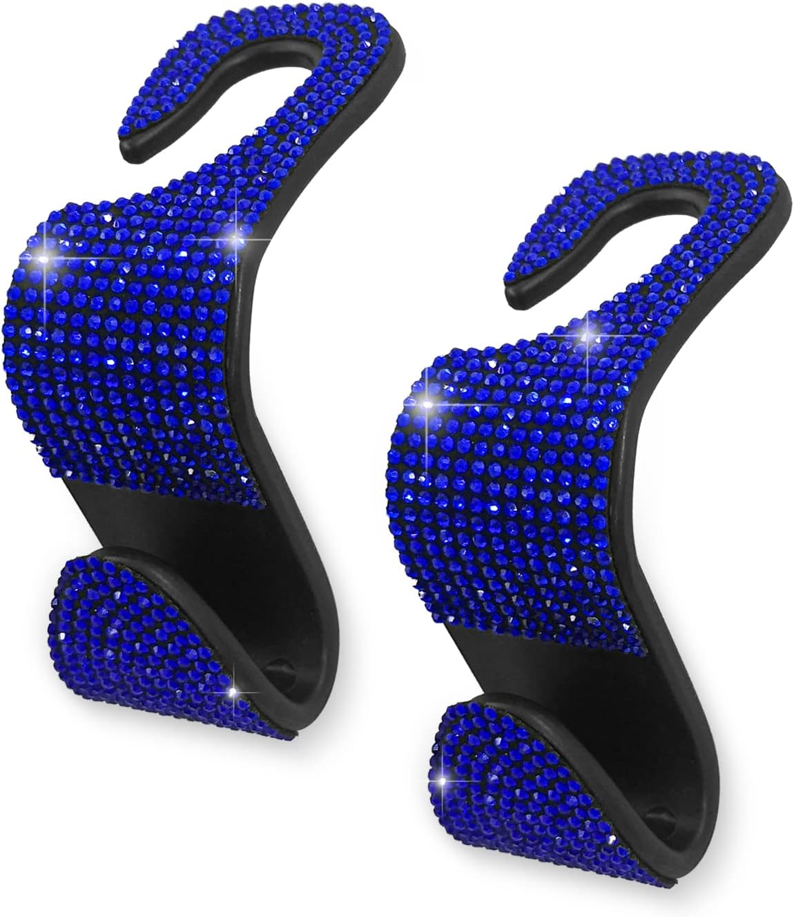Amazon.com: OSIFIT 2PCS Car Seat Hooks, Bling Car Rhinestone Headrest ...