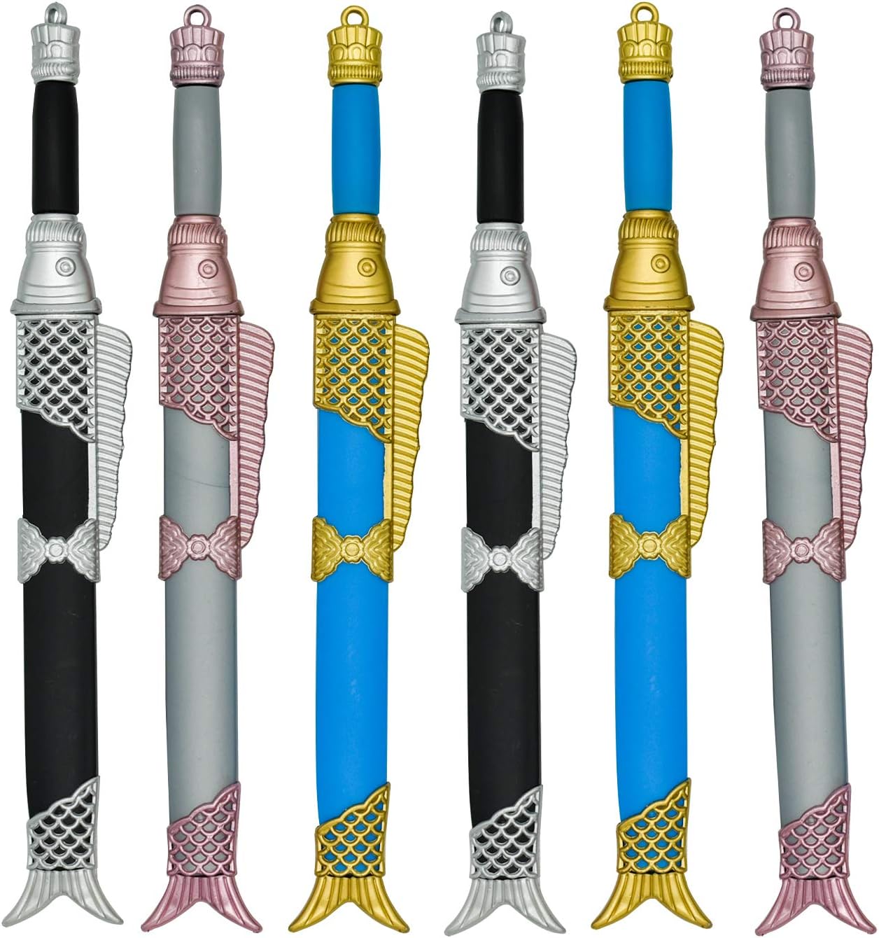 Amazon.com: BENBO 14 Pieces Gel Ink Pens Set, Ancient Fake Sword Pens ...