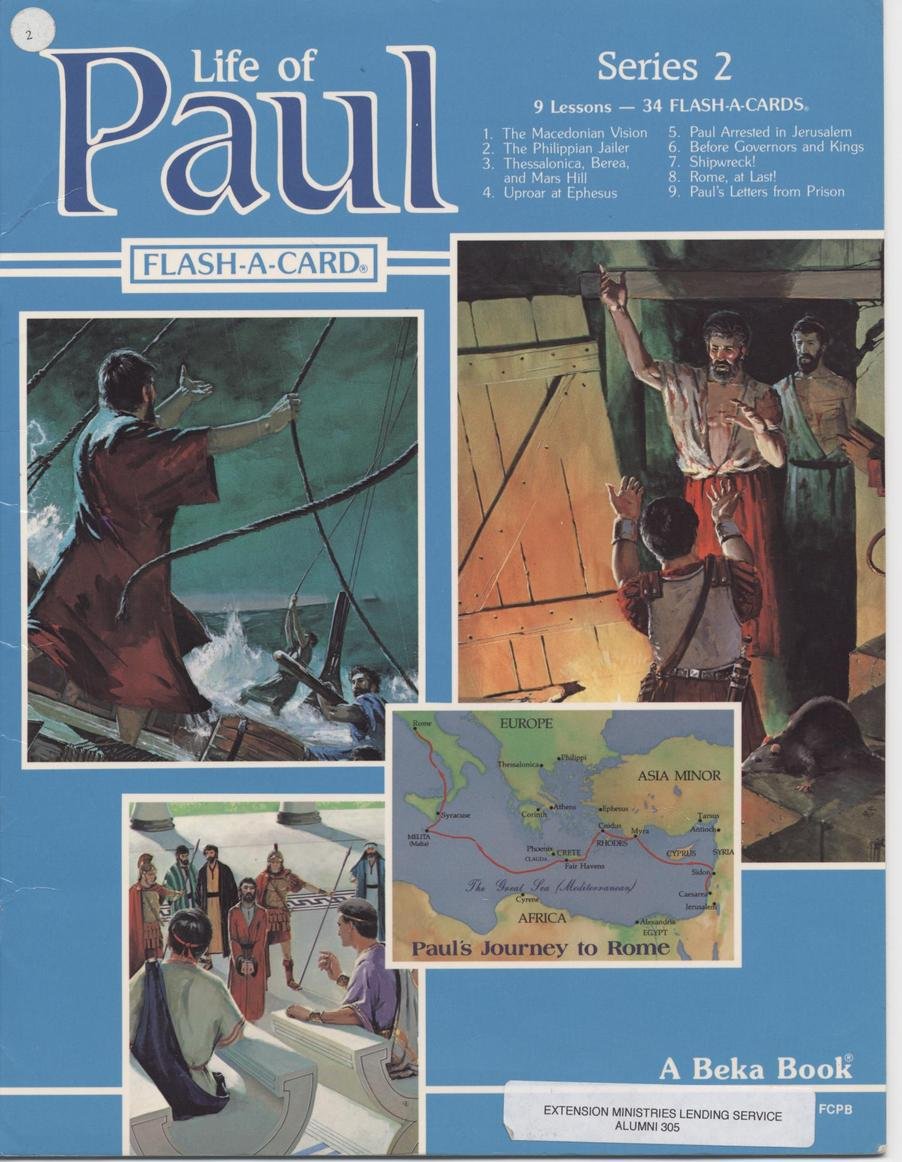 Life of Paul: Series 2, Flash-A-Card: edited by Beka Horton and Laurel ...