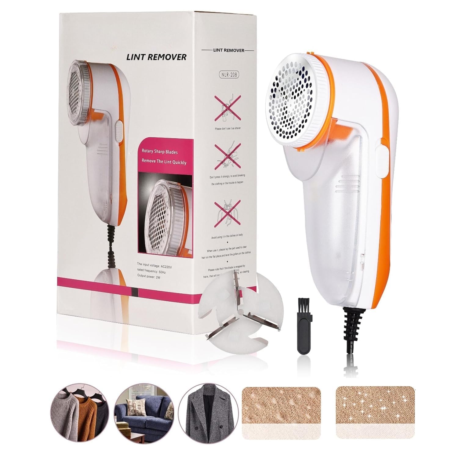 Buy Nova Lint Remover for Clothes Bhurr Extractor for Woolen Clothes ...