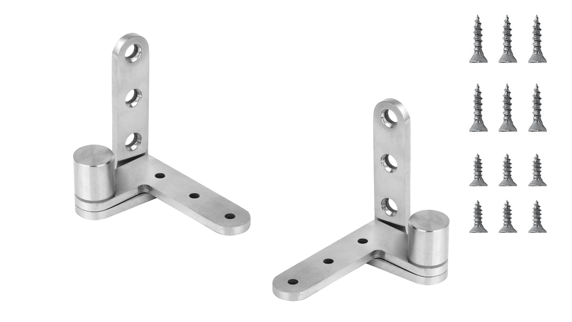 Watch Pivot Door Hinge. 270 Degree Hinge.2 hinges.12 screws on Amazon Live