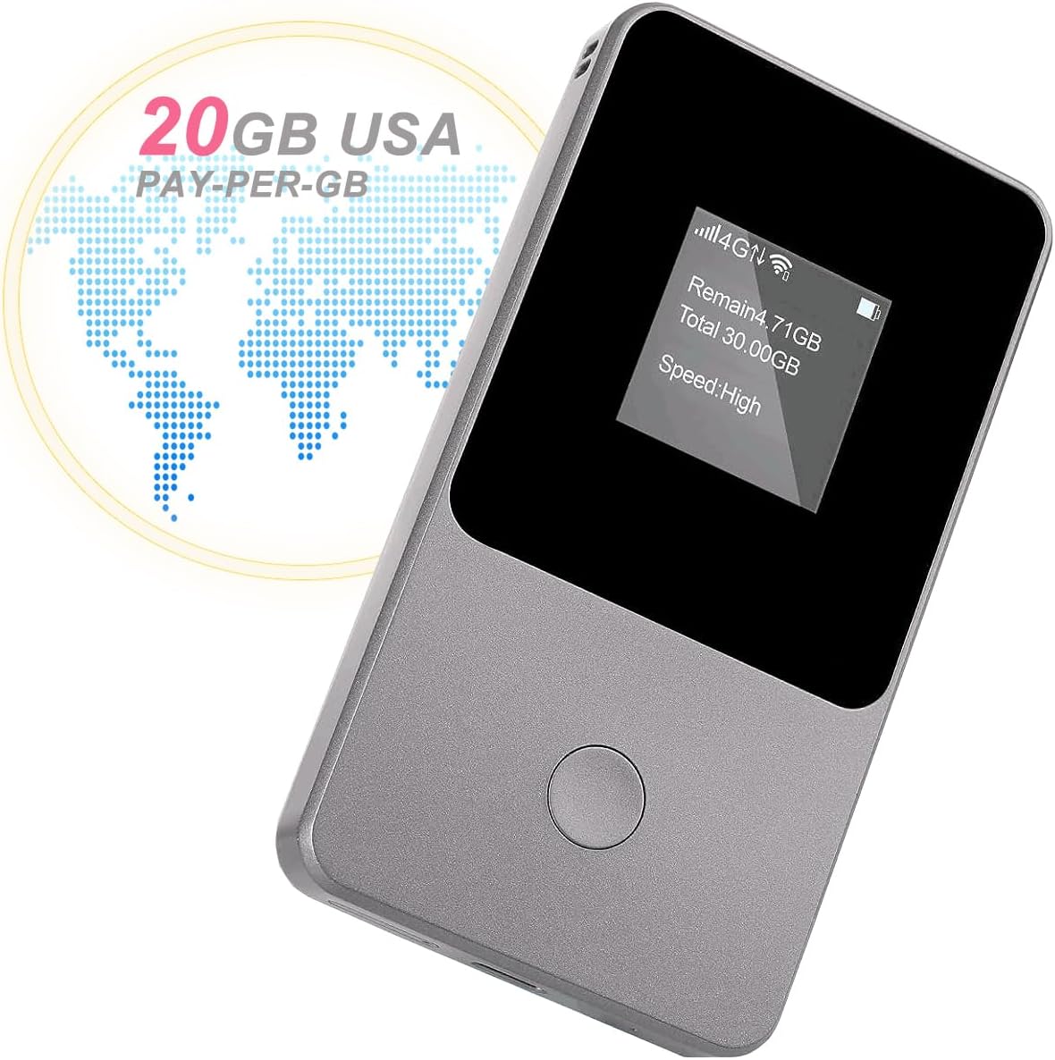 Amazon.com: SIMO Solis 5G WiFi Mobile Hotspot Device, Portable WiFi for ...