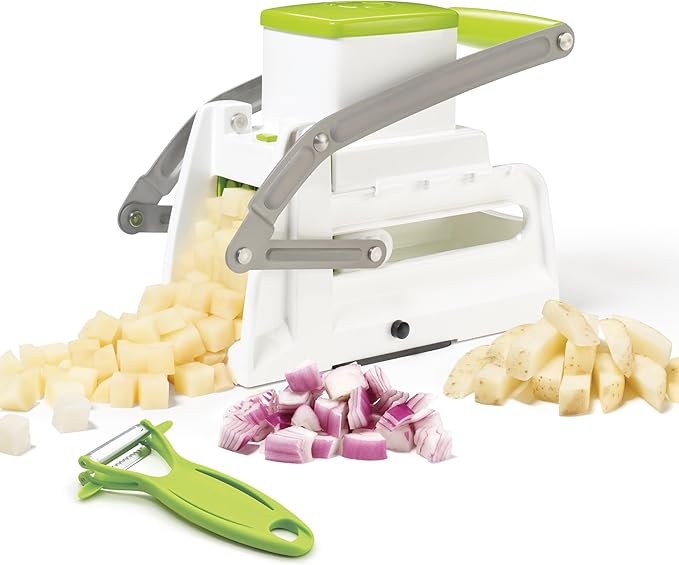Starfrit Pro Fry Cutter & Cuber: 3-in-1 Veggie Dicer & Slicer for ...