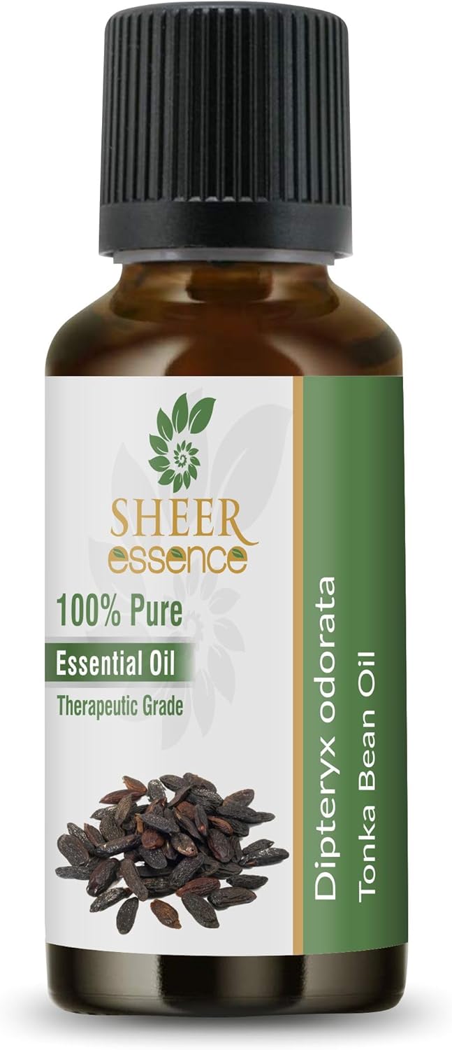 Amazon.com: Sheer Essence Tonka Bean Absolute Oil – Soft, Elegant Aroma ...