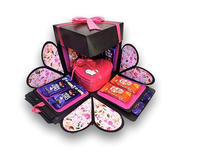 US IDEAL CRAFT Explosive Gift Box, Birthday Gift, Wedding Gift ...