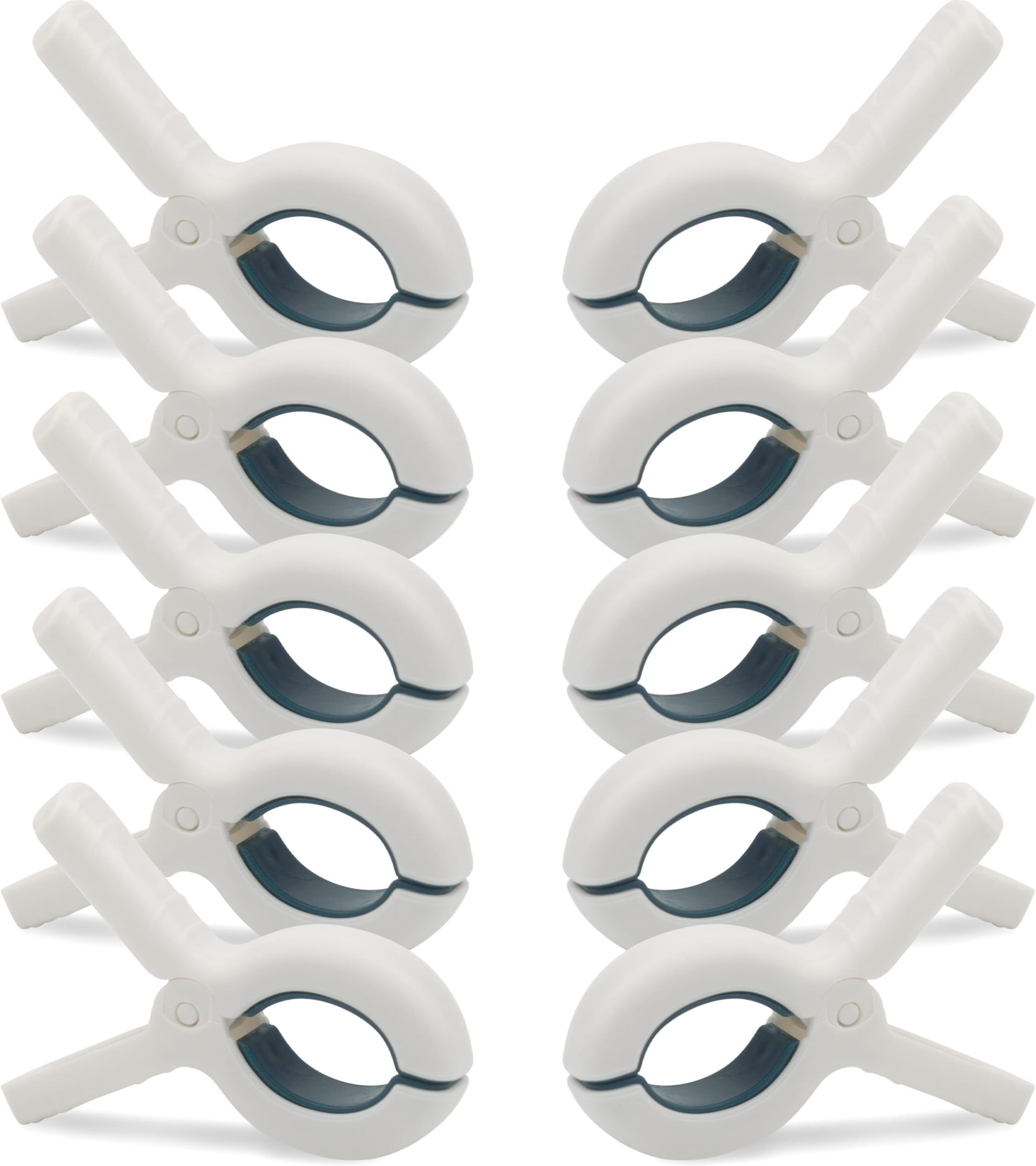 10 PCS Clothes Pegs Heavy Duty for Washing Line & Sun Loungers ...