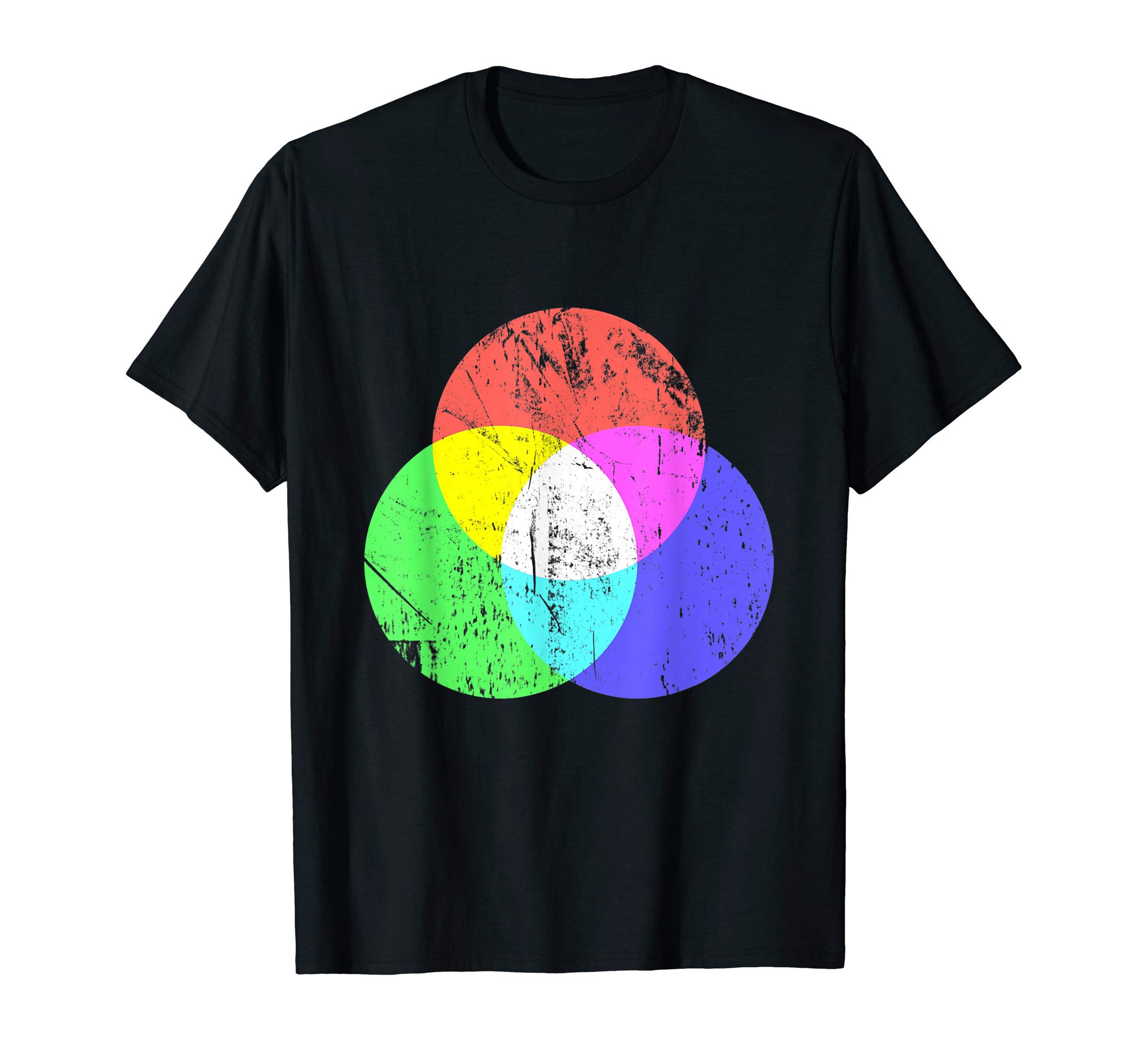 Buy RGB Color Wheel T-Shirt Online at desertcartINDIA