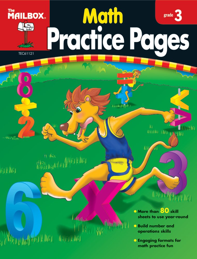 Math Practice Pages (Gr. 3): The Mailbox Books Staff: 9781562347956 ...