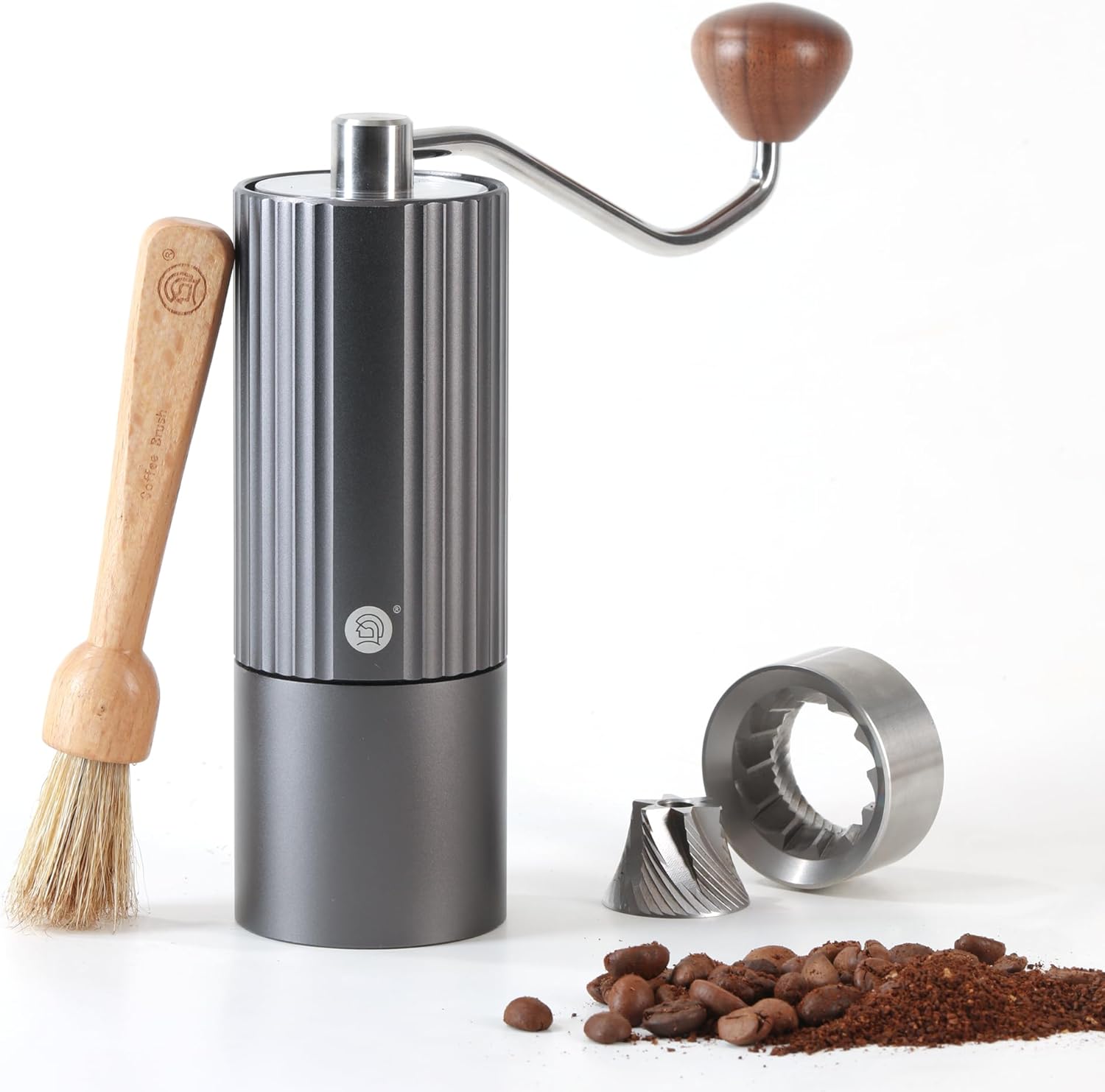Amazon.com: Manual Coffee Grinder — zeroHero Z3 Hand Coffee Grinder Capacity 25g with CNC ...
