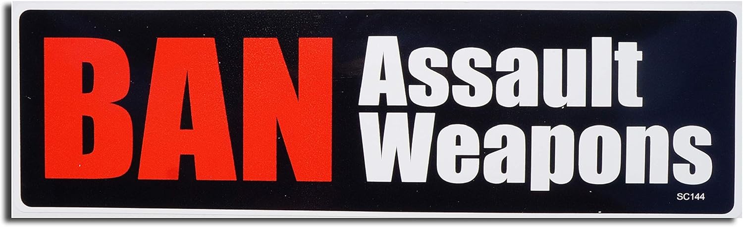 Amazon.com - Gear Tatz - BAN Assault Weapons, Anti Guns Pro Gun Control ...