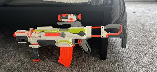 Amazon.com: NERF Modulus ECS Motorized Blaster, Removable Scope, Drop ...