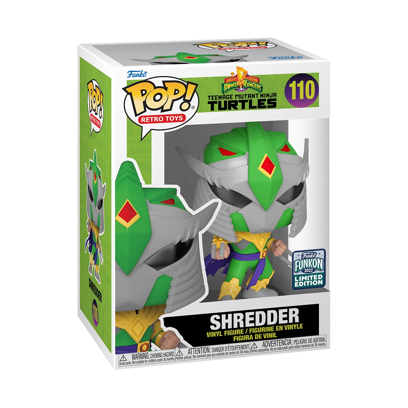 POP! Retro Toys: Teenage Mutant Ninja Turtles – Shredder as Green ...