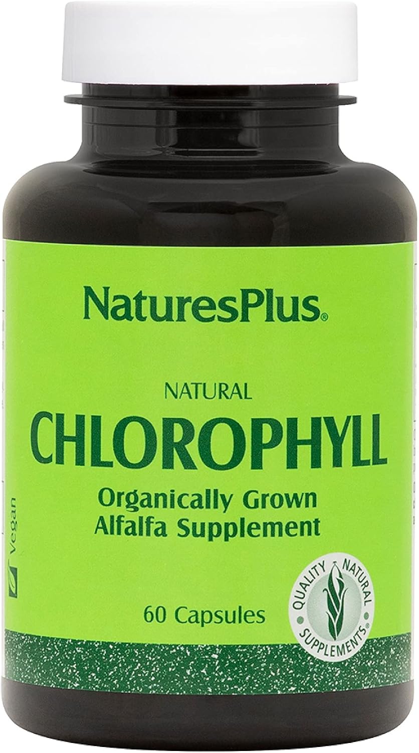 Amazon.com: Nature's Plus Chlorophyll - 60 Vegetarian Capsules : Health ...