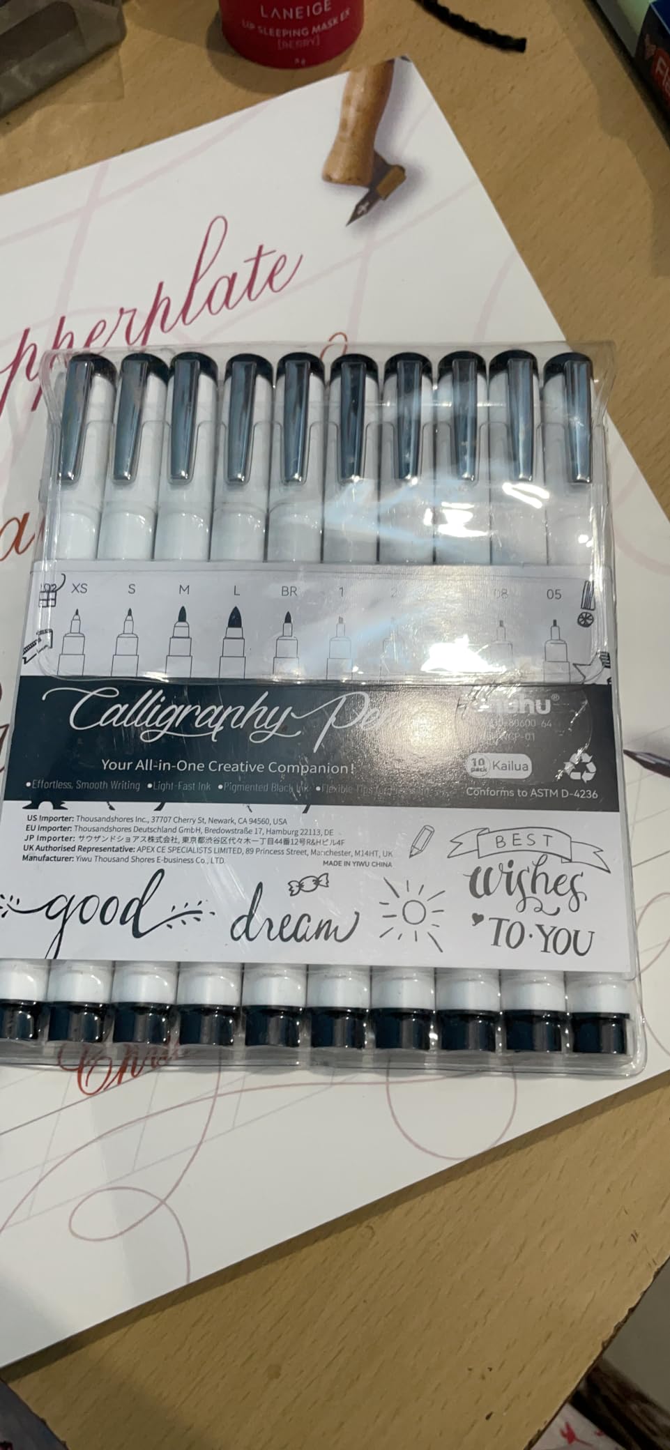 Buy Copperplate Calligraphy Practice Book Book Online at Low Prices in ...