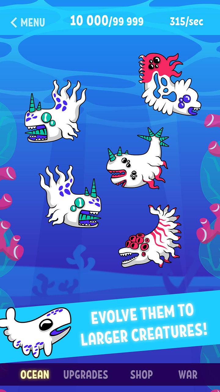 Blue Whale Breeding & Evolving Simulator: Funny Wildlife Maker Game for ...