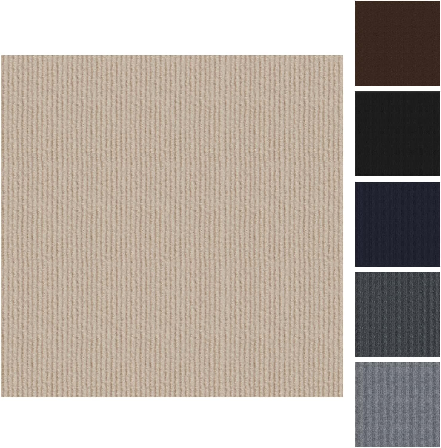 CUCOS Carpet Tiles Peel and Stick, Squares Carpet Floor Tile 12” x 12 ...