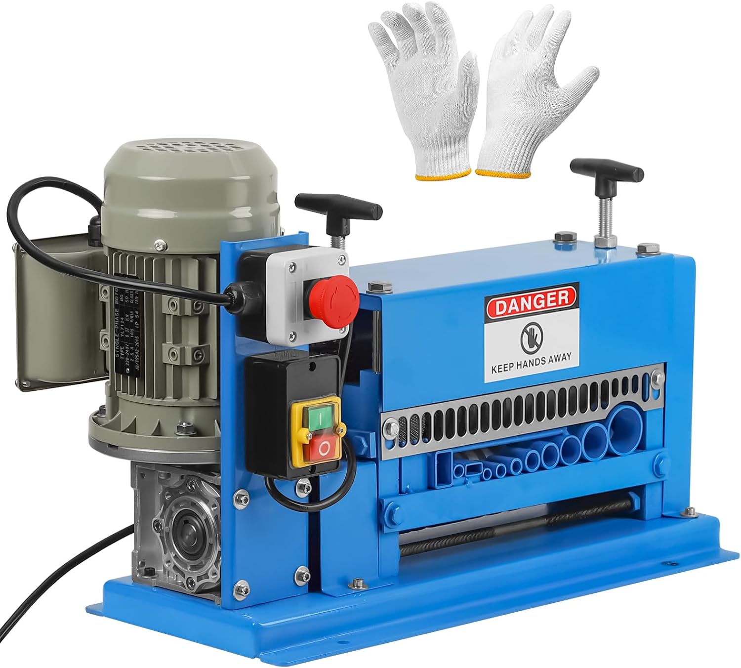 Wire Stripping Machine 0.06 in -1.5 in, Towallmark 370 w Portable ...