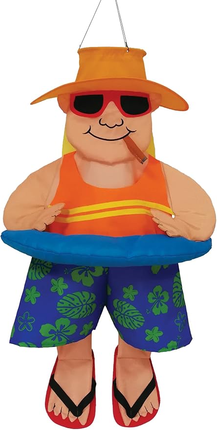 Amazon.com: In The Breeze 4706 Float Man with Cigar Wind Friend 3D Windsock