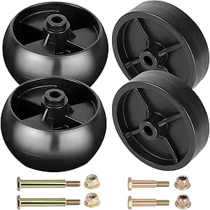 Amazon.com: 734-04155 and 734-0973 each 2 PCS Mower deck wheel with bolt kits replaces for Toro ...