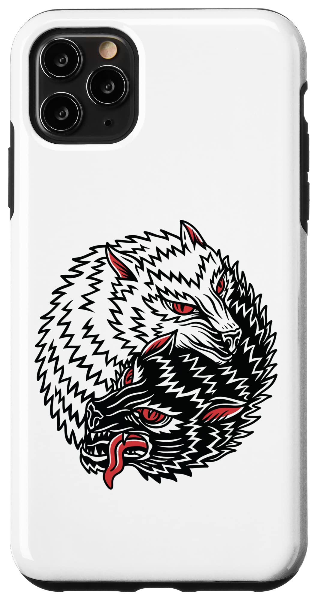 American Traditional Wolf