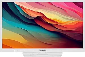 Telefunken 24 Zoll Fernseher XH24O550M-W - HD-Ready Fernseher mit 60 cm Bildschirmdiagonale und ...