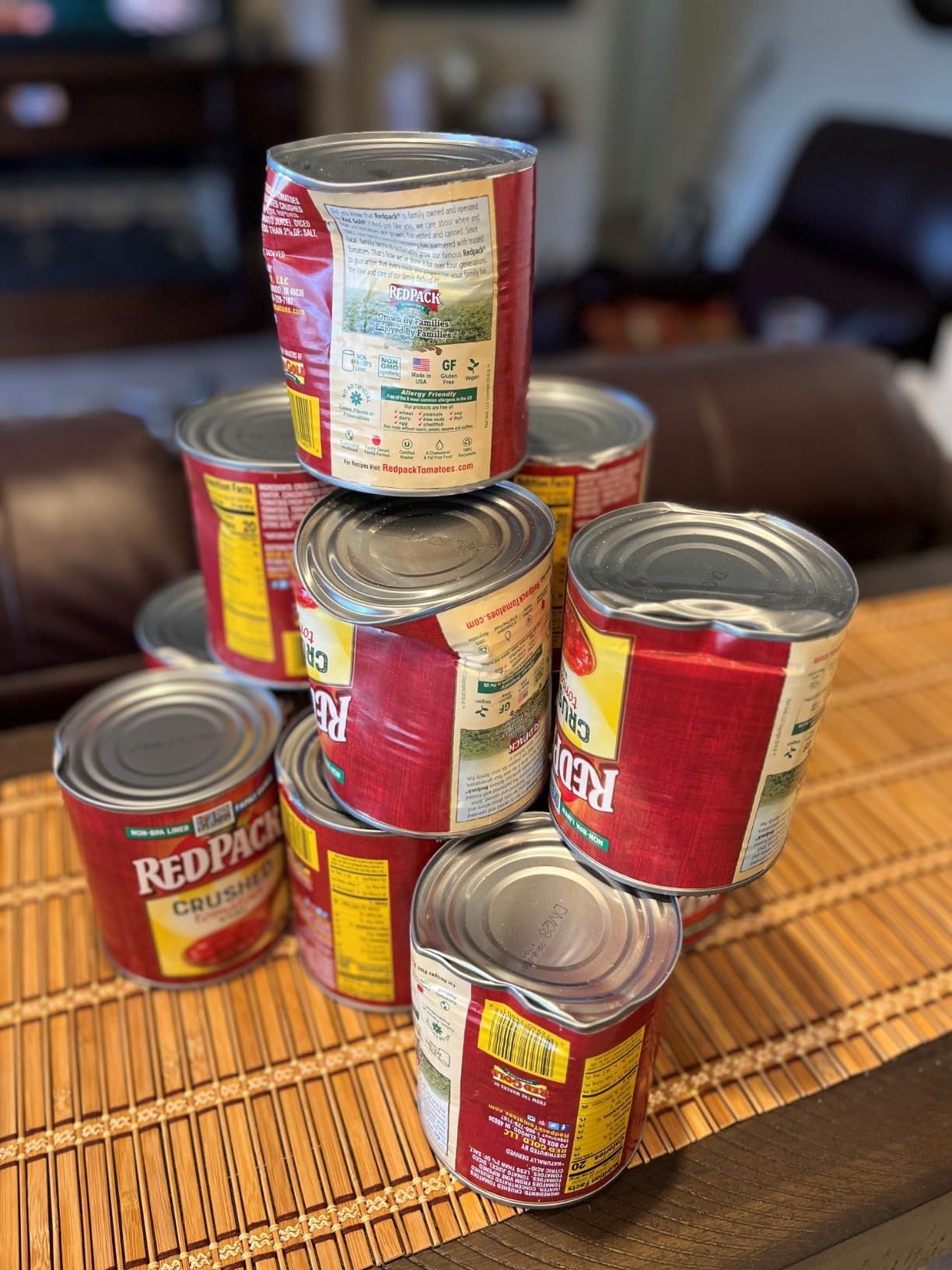 Amazon.com : Redpack Crushed Tomatoes in Puree, Kosher and Gluten Free ...