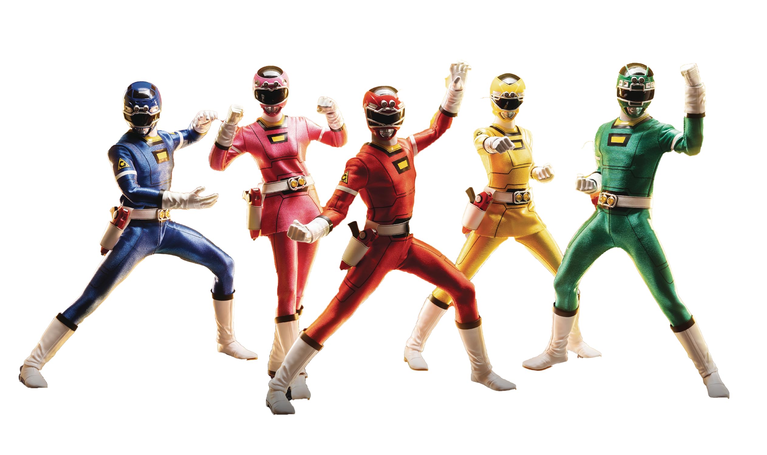 Power Rangers Turbo Figzero Turbo Rangers 1 6 Scale Action | Desertcart ...