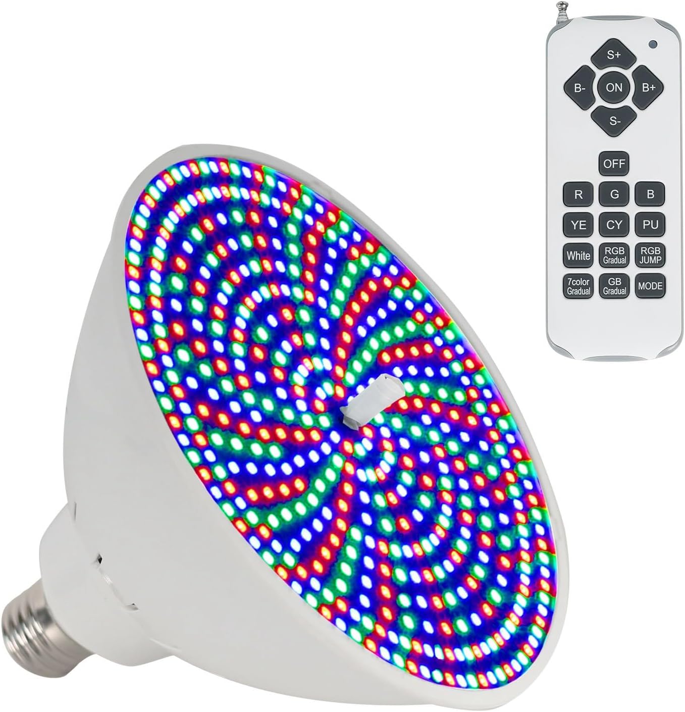 Amazon.com: LED Pool Light Bulb for Inground Pool, 120V 45W RGB Color ...