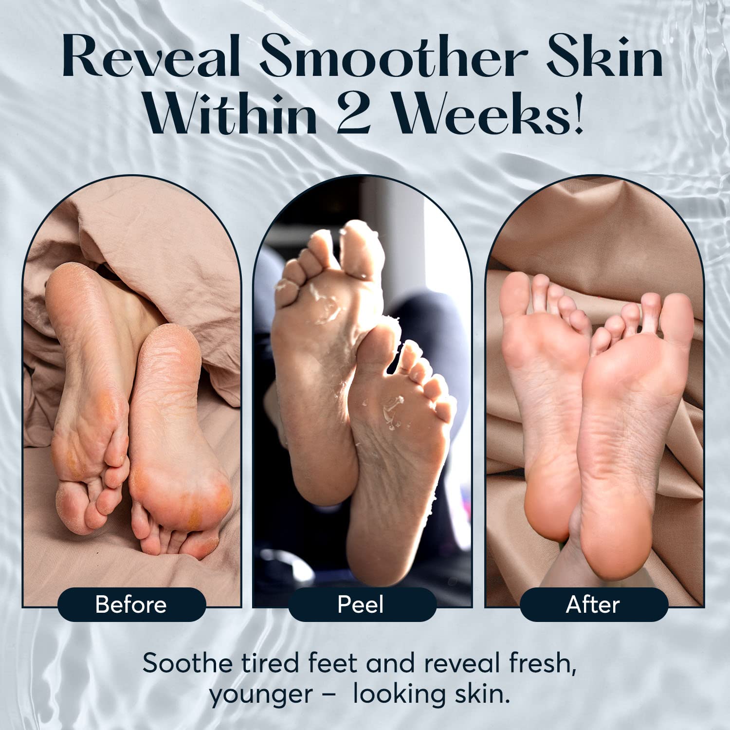 Snapklik.com : SUTERA Smoothing Foot Peel Mask Socks, Relaxing Home ...