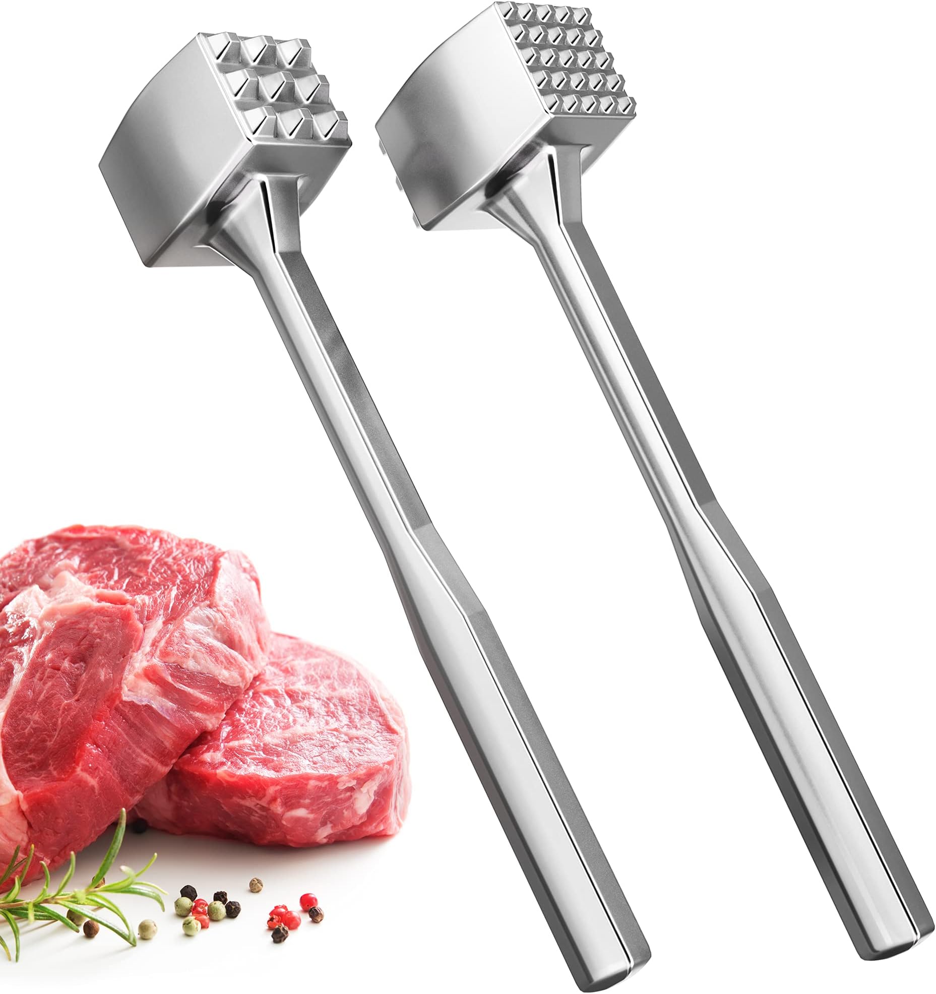 Amazon.com: Aliglow Meat Tenderizer Hammer Tool/Pounder For Tenderizing ...