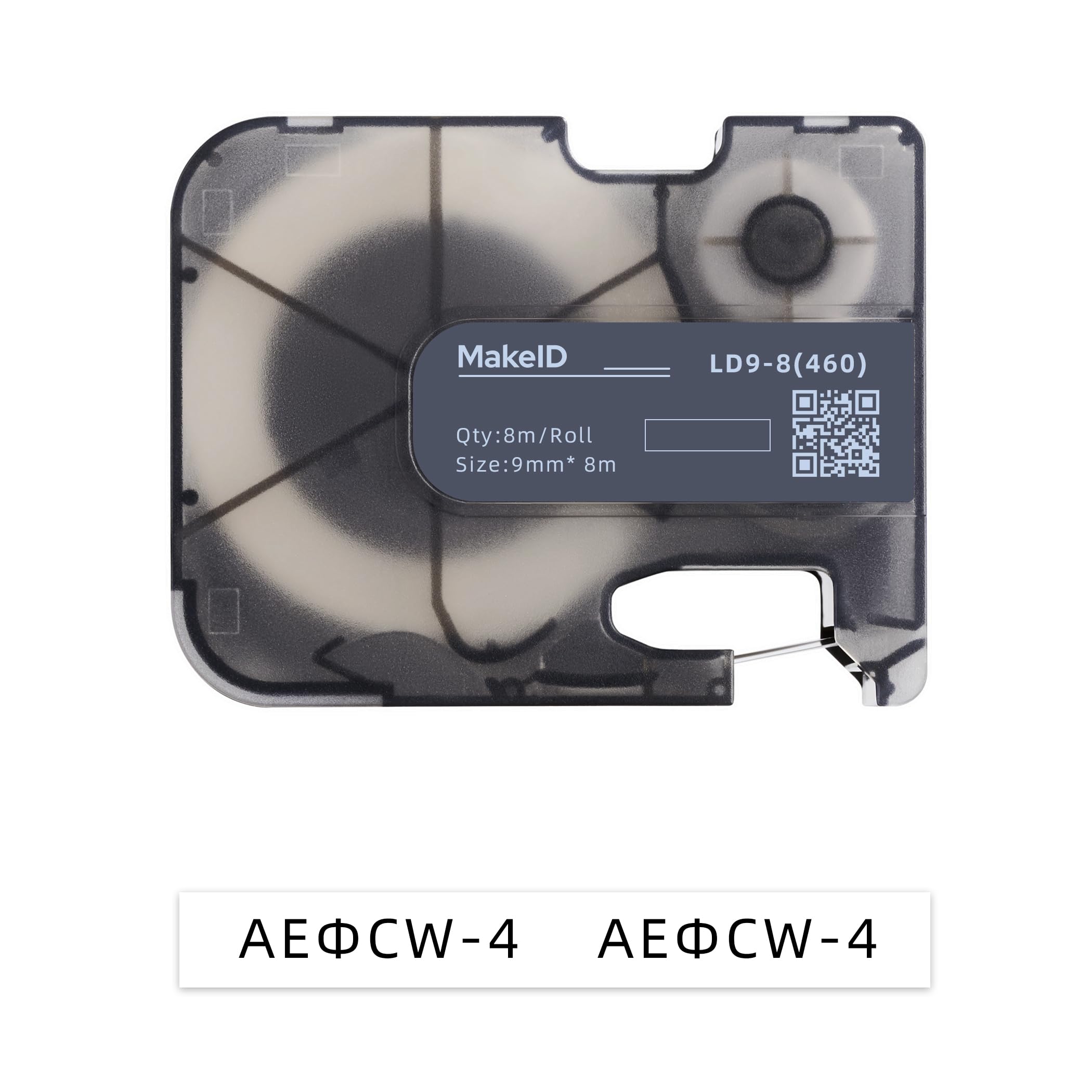 Amazon.com: MakeID All-Weather PET Labels with Built-in Ribbon for ...