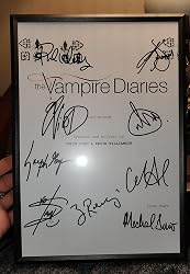 Amazon.com: The Vampire Diaries Tv Show Cast Autographed Signed 8x10 ...