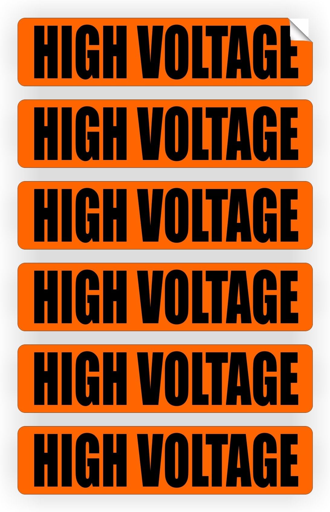 Amazon.com: 120 Volts Voltage & Conduit Markers | Stickers | Decals ...