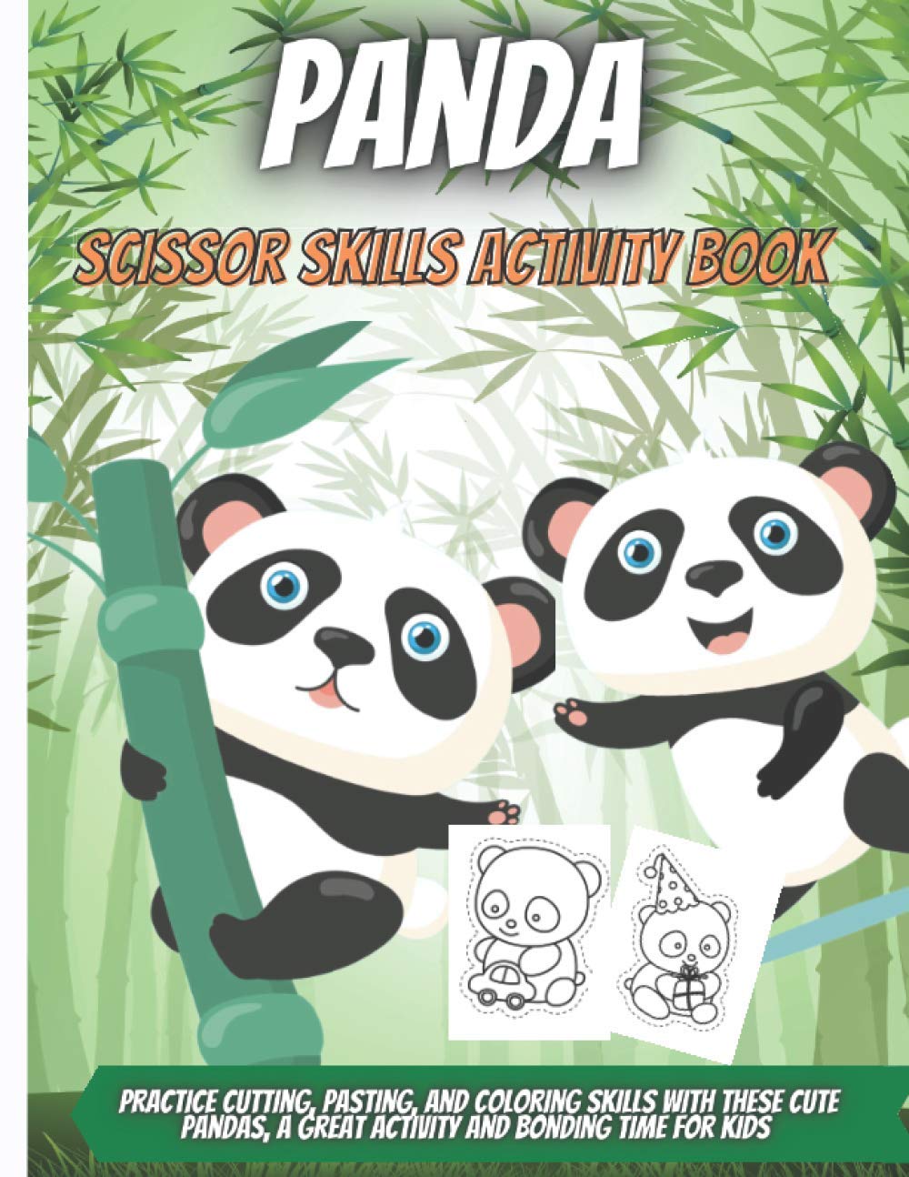 Buy Panda Scissor Skills Activity Book: Practice Cutting, Pasting, and ...